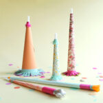 Pretty Paper Party Horns Diy - 2K Crafts